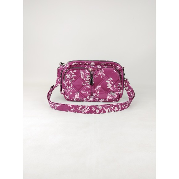 lug | Bags | Lug Floursh Berry Rider Crossbody Bag | Poshmark